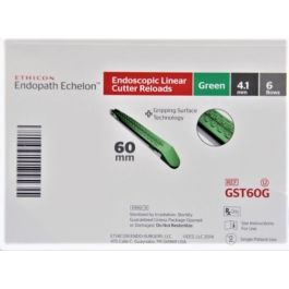 ETHICON GST60G - ENDOPATH ECHELON RELOAD: GREEN 6 ROWS RELOAD 60MM - 4 ...