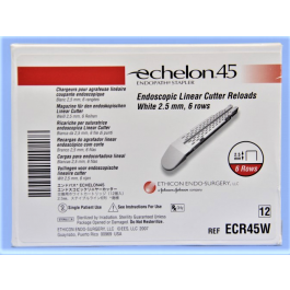 ETHICON ECR45W - ECHELON 45 RELOAD: WHITE 6 ROWS RELOAD 45MM - 2.5MM ...