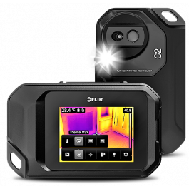 FLIR C2 Compact Professional Thermal Camera w/MSX 80 x 60 Res/9Hz w ...