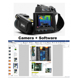 FLIR - T600 IR Camera 480 x 360 Resolution/30Hz w/15° Lens and FLIR ...