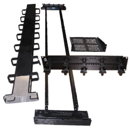 ANIXTER CABLE MANAGEMENT SYSTEMS AND CHATSWORTH UNIVERSAL RACKS Surplus ...