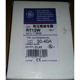 40 NEW GE RT12W THERMAL OVERLOAD RELAY Surplus Traders