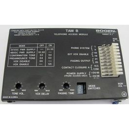 TAM BOGEN TELEPHONE ACCESS MODULE AND 24 VOLT POWER SUPPLY Surplus Traders
